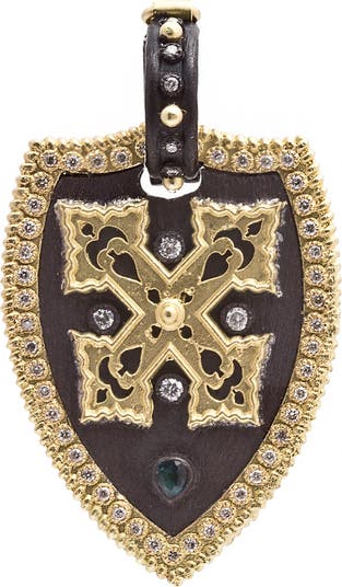 Armenta Old World Cross Shield Pendant | Nordstrom