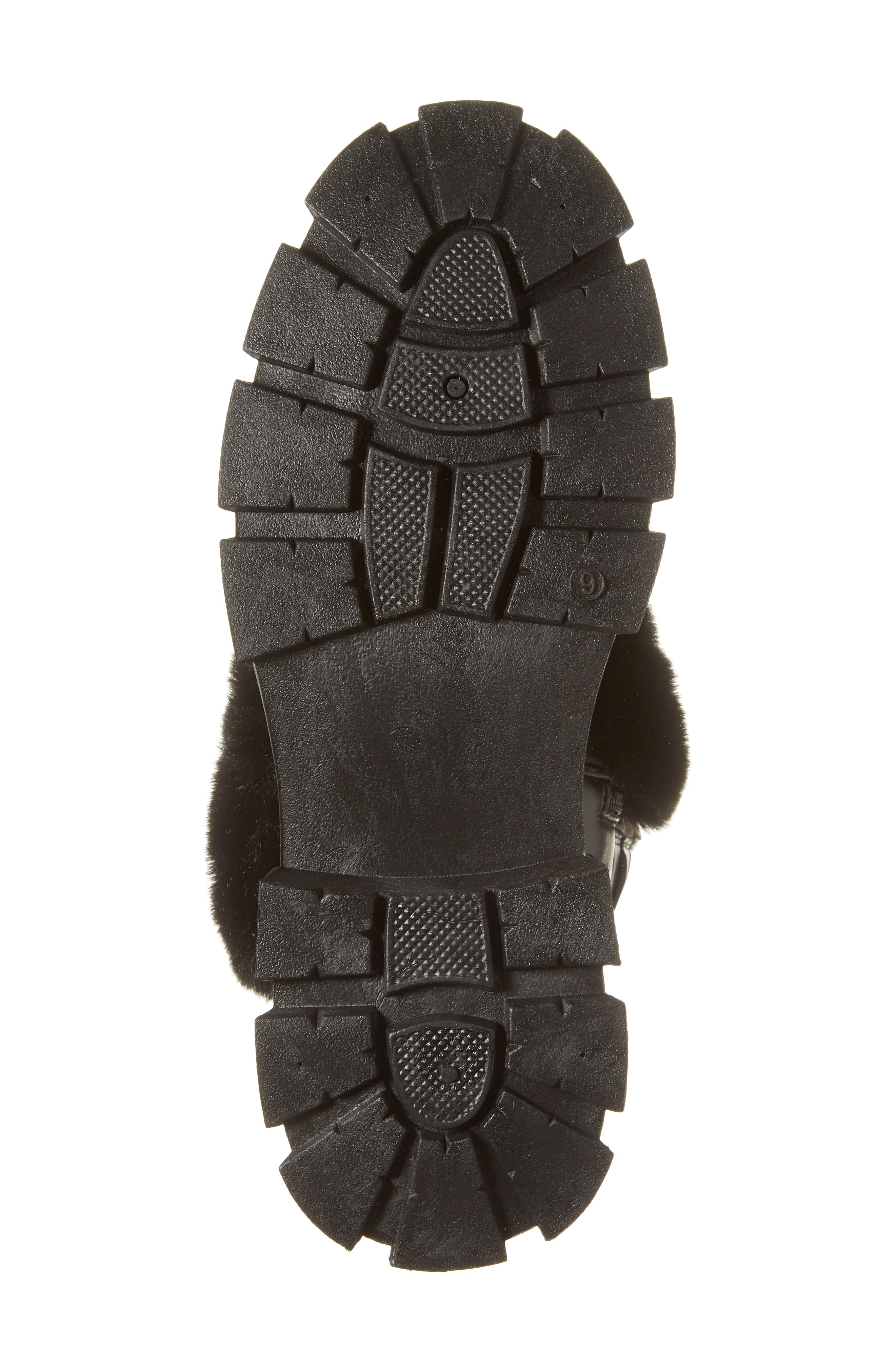 WILD DIVA LOUNGE Faux Fur Belt Buckle Boot (Women) | Nordstromrack