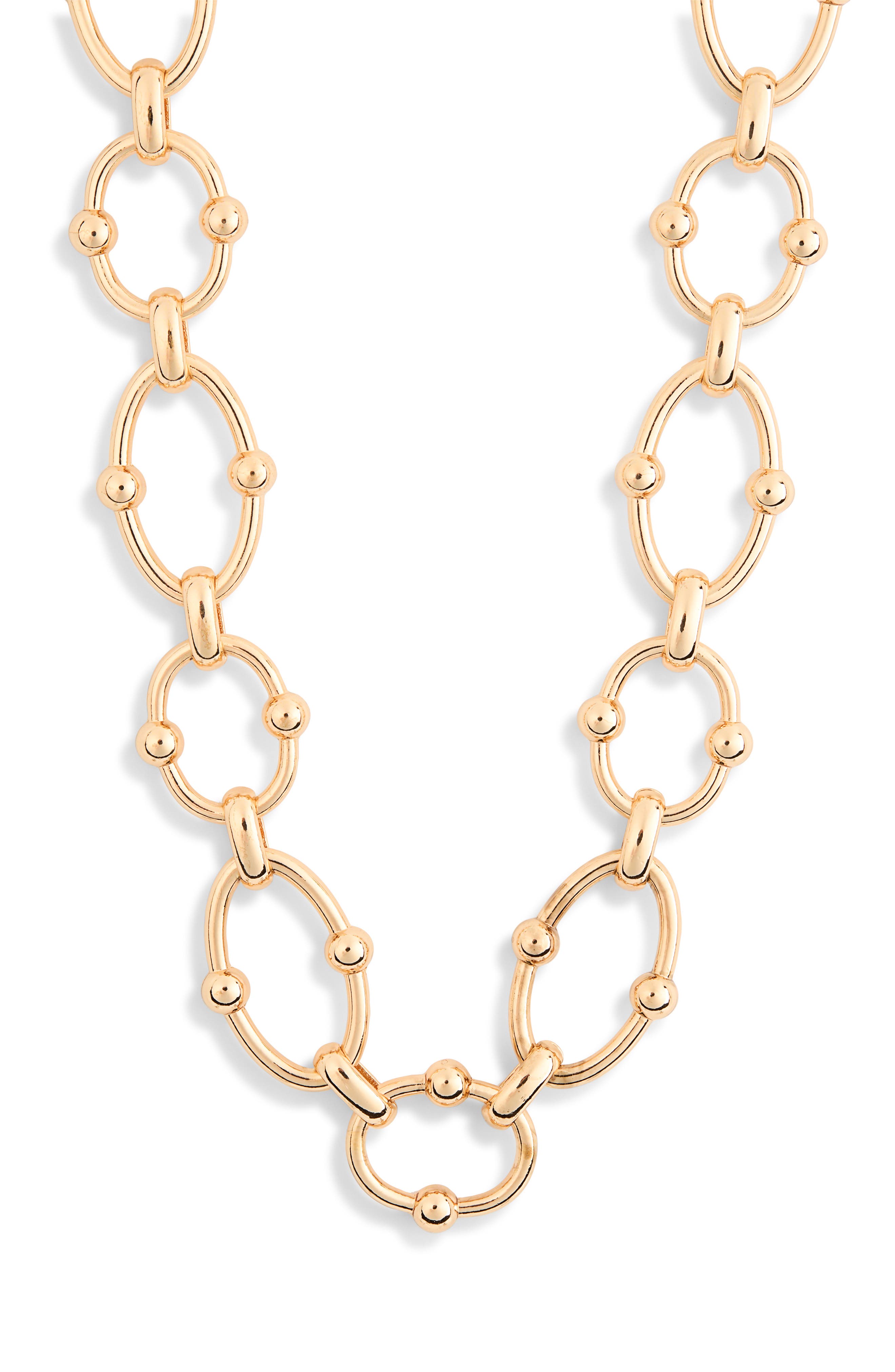 NORDSTROM RACK Oval Chain Necklace | Nordstromrack