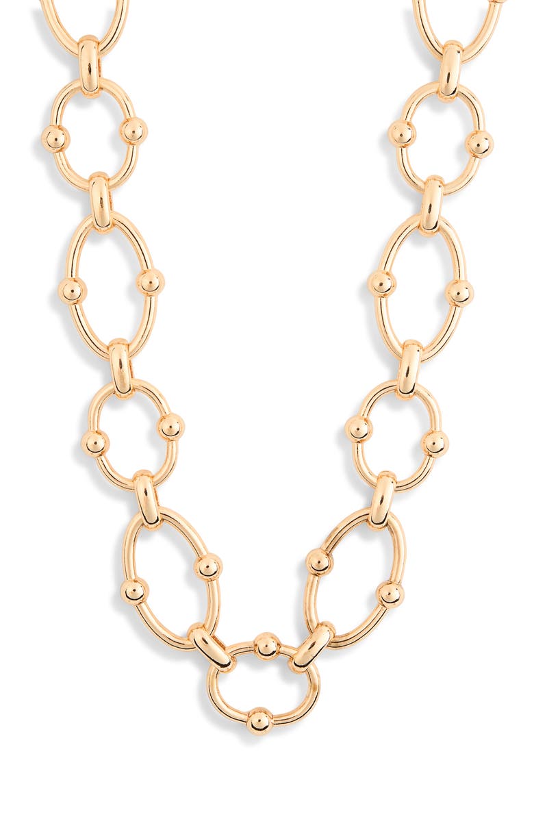 NORDSTROM RACK Oval Chain Necklace | Nordstromrack