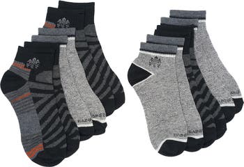 Rainforest 8-Pack Half Cushioned Low-Cut Socks | Nordstromrack