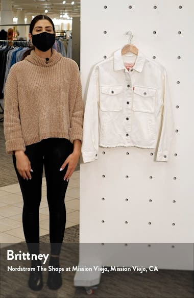 Levi's® Crop Raw Hem Utility Jacket | Nordstromrack