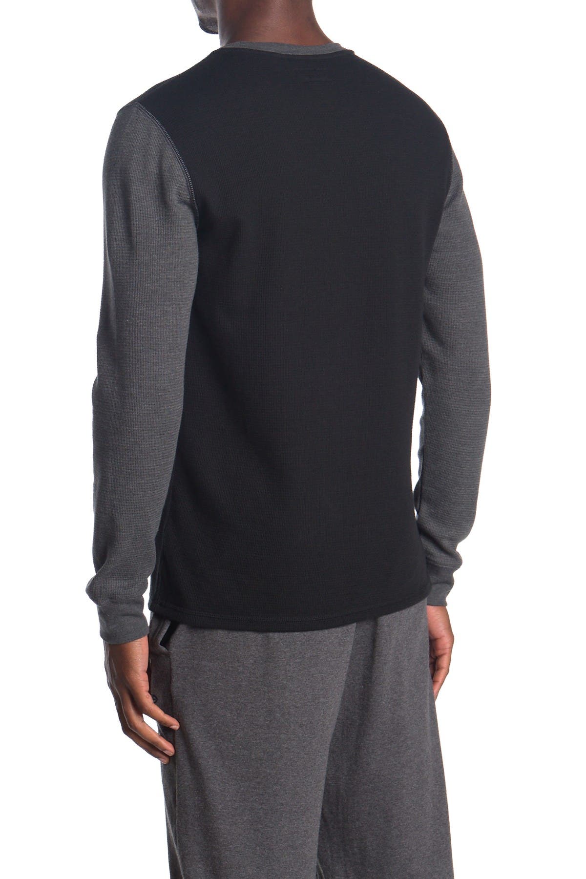 POLO Colorblock Waffle Knit Long Sleeve Sweater | Nordstromrack