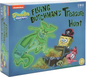 Toynk Nickelodeon SpongeBob SquarePants Flying Dutchman's Treasure Hunt ...