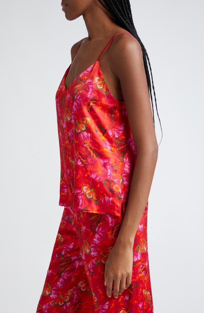 L'AGENCE Jane Butterfly Print Camisole | Nordstromrack