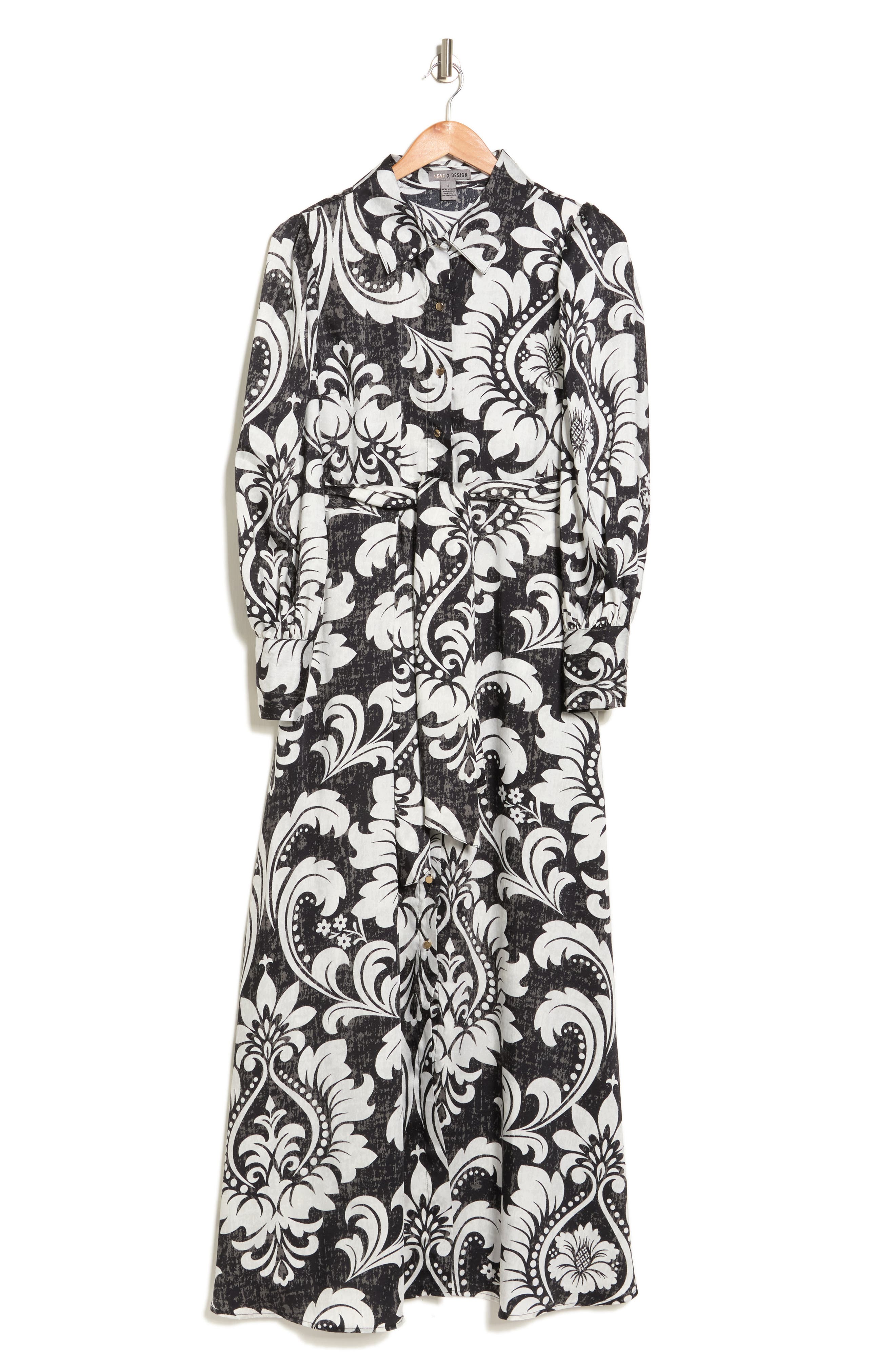 BY DESIGN Rebel Twill Maxi Dress | Nordstromrack