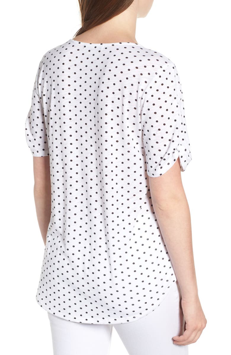 GIBSONLOOK Gibson x Hi Sugarplum! Anna Maria Twist Sleeve Tee ...