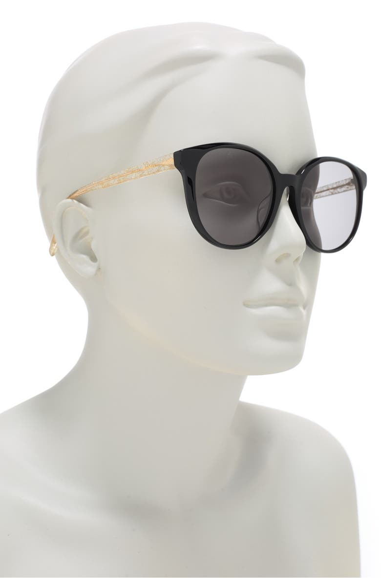 Max Mara 56mm Twist Round Cat Eye Sunglasses | Nordstromrack