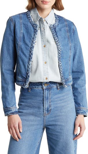 Habitual Braided Denim Jacket | Nordstromrack