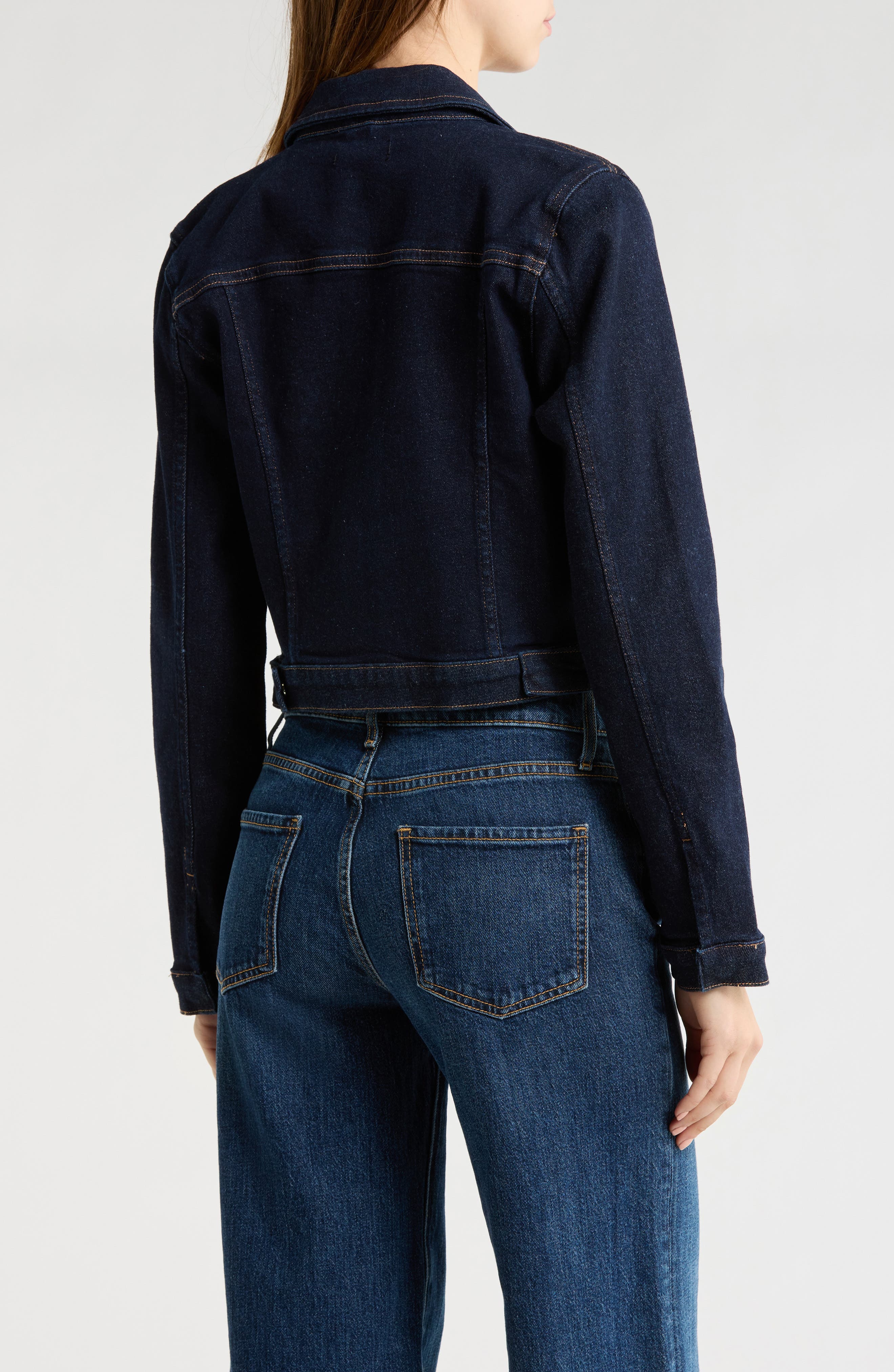 Good American Committed To Fit Denim Jacket | Nordstromrack