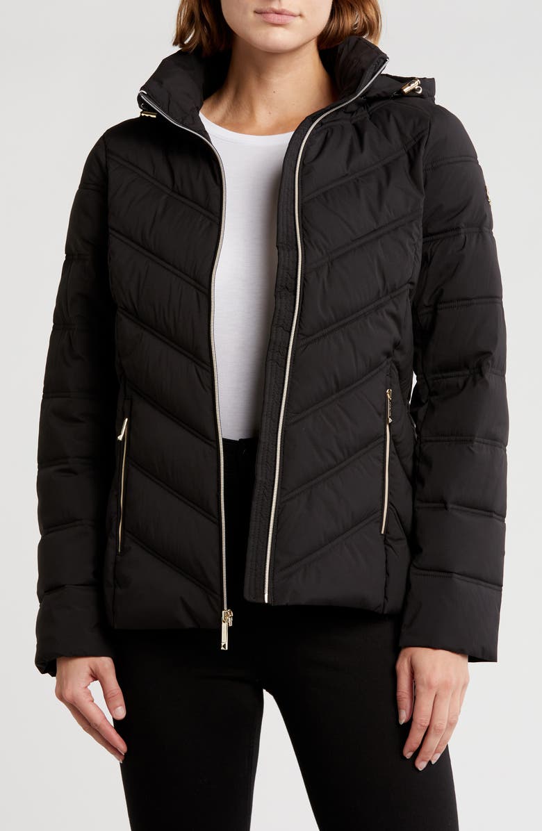 Michael Kors Short Stretch Puffer Jacket | Nordstromrack