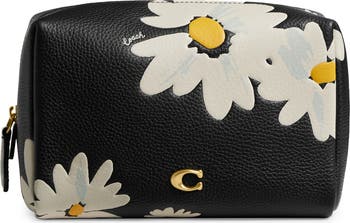 COACH Floral Print Leather Dopp Kit | Nordstrom