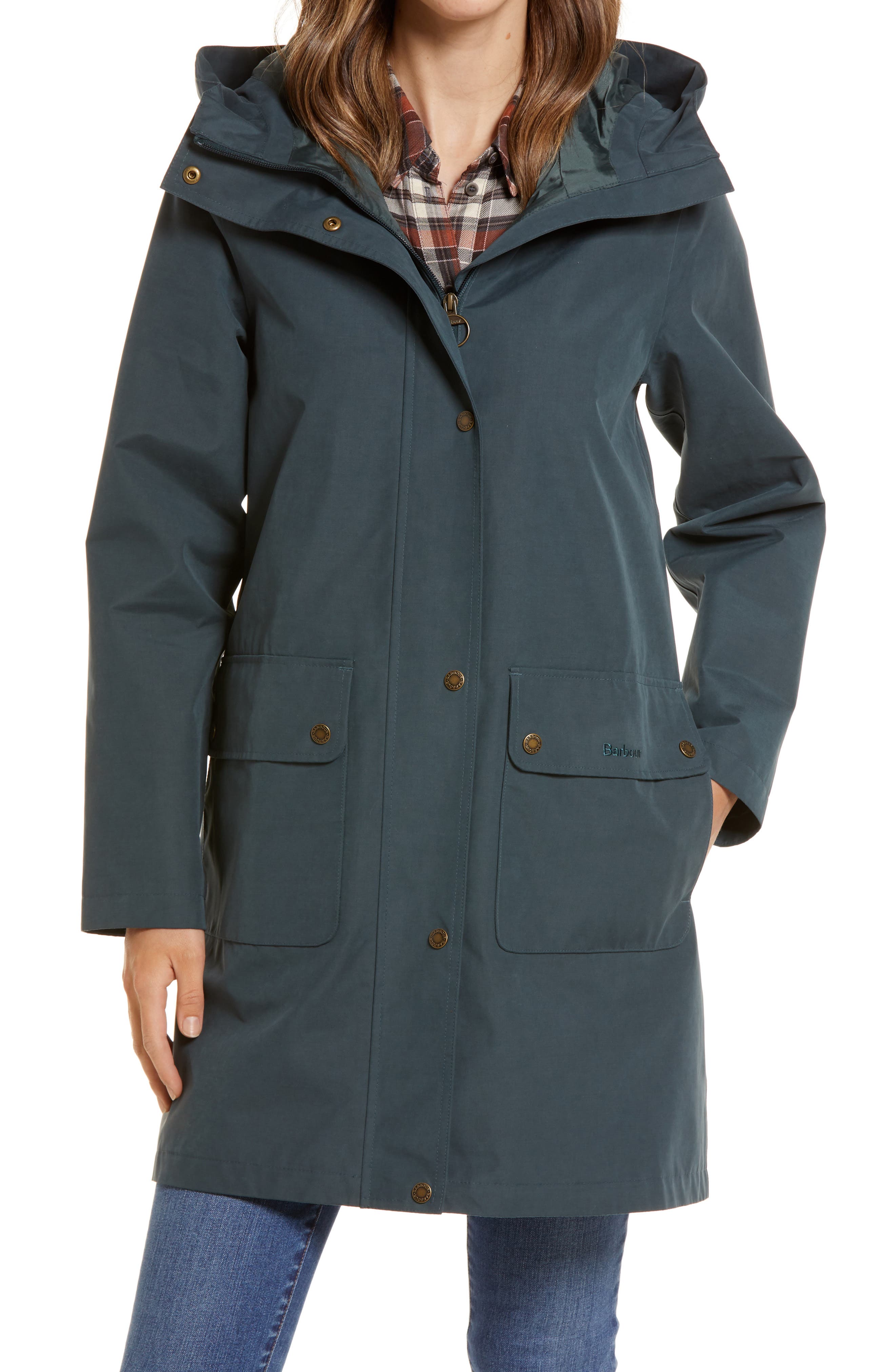 Barbour Ashover Waterproof Hooded Raincoat | Nordstrom
