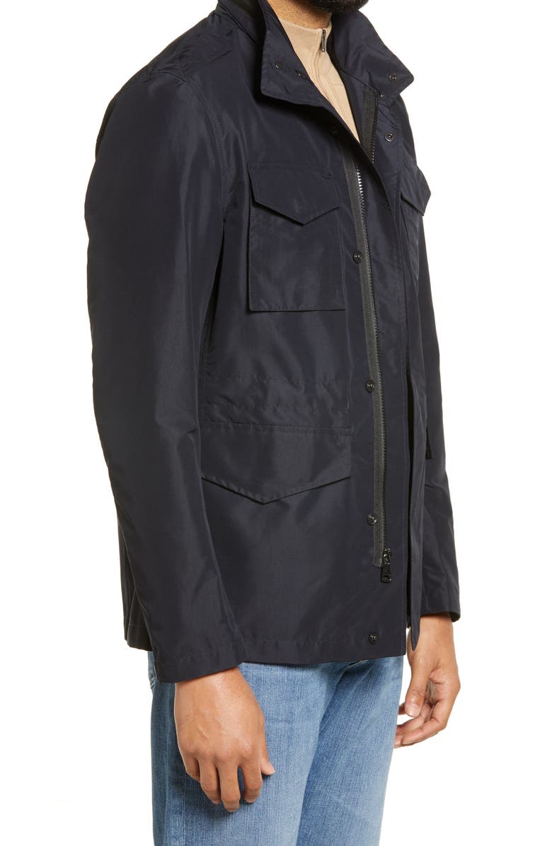 Bugatchi Water Resistant Hooded Zip-Up Jacket | Nordstromrack