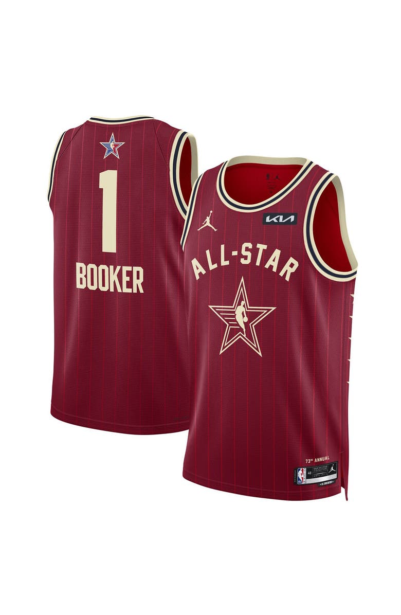 Jordan Brand Unisex Jordan Brand Devin Booker Crimson 2024 NBA All-Star ...