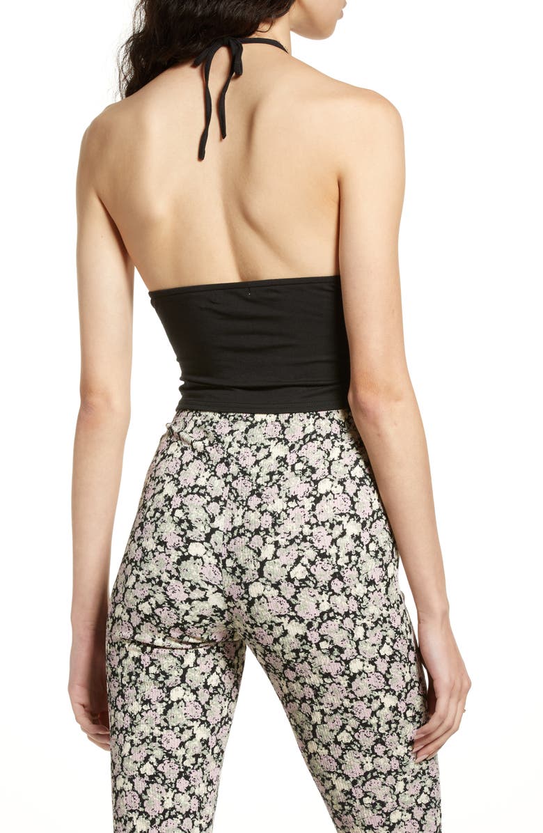 BP. Keyhole Halter Crop Top | Nordstromrack