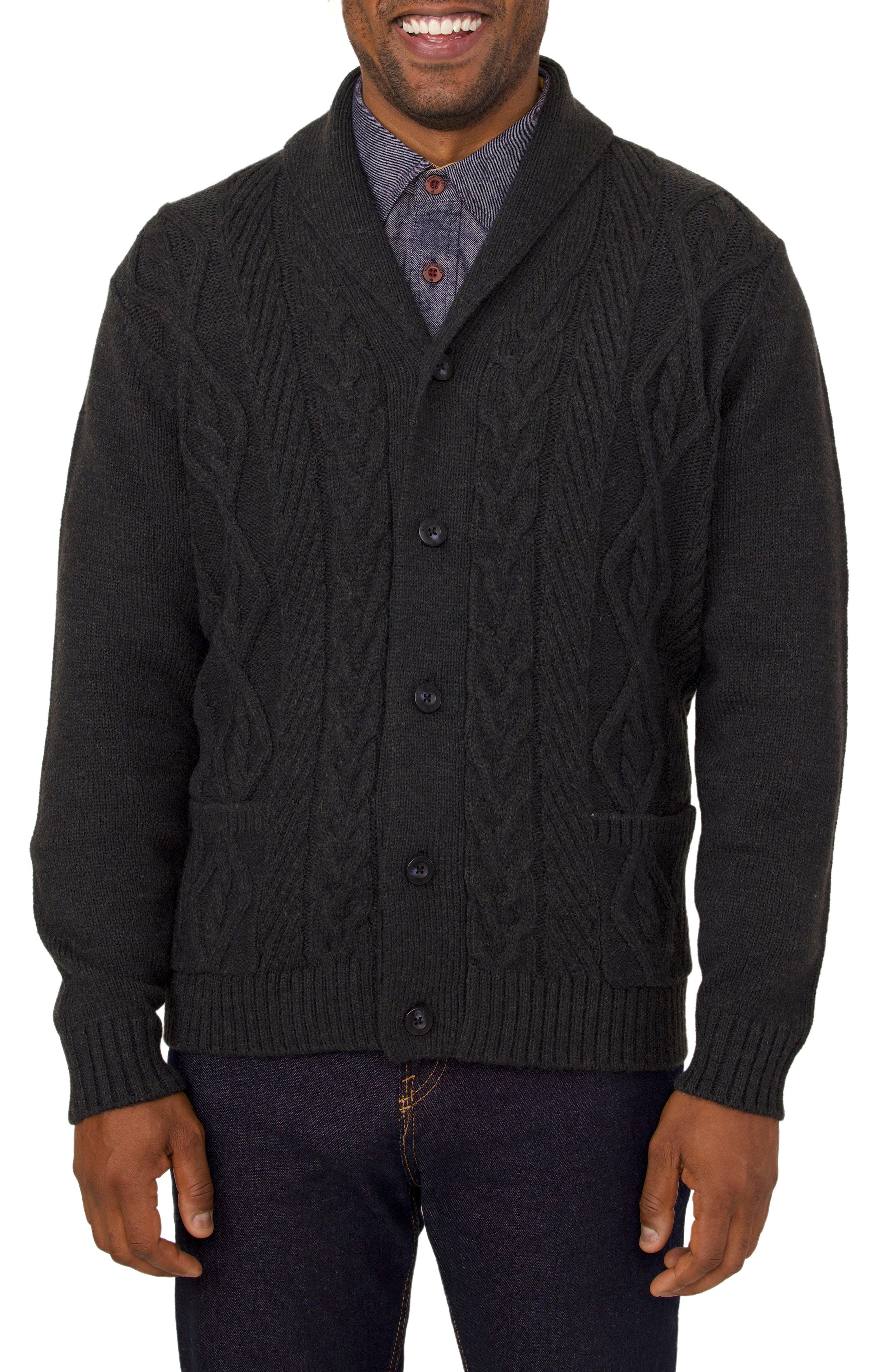 Rainforest The Pinebrook Shawl Collar Cardigan Sweater | Nordstrom