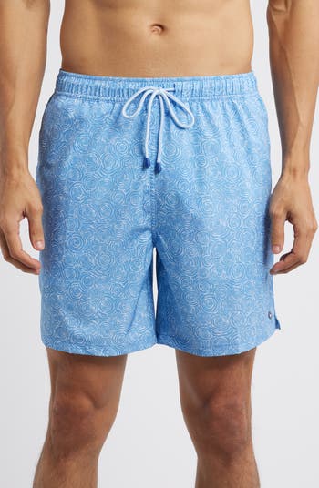 Peter Millar Ripple Effect Swim Trunks | Nordstrom