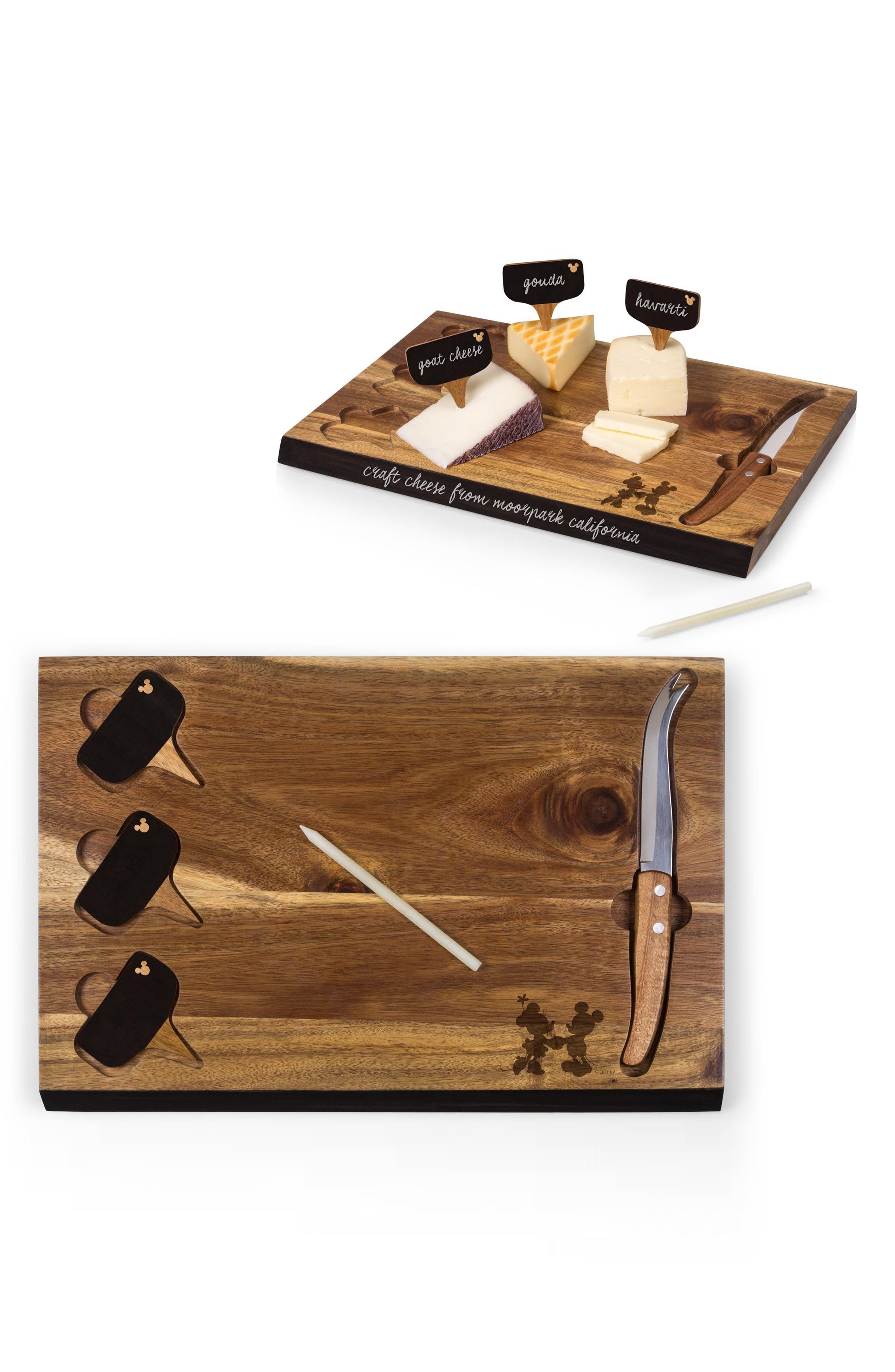 Toscana a Picnic Time Brand TOSCANA Disney 6-Piece Cheese Board Set ...