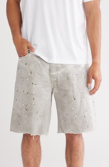 PURPLE BRAND P021 Dirty Tinted Denim Shorts | Nordstromrack