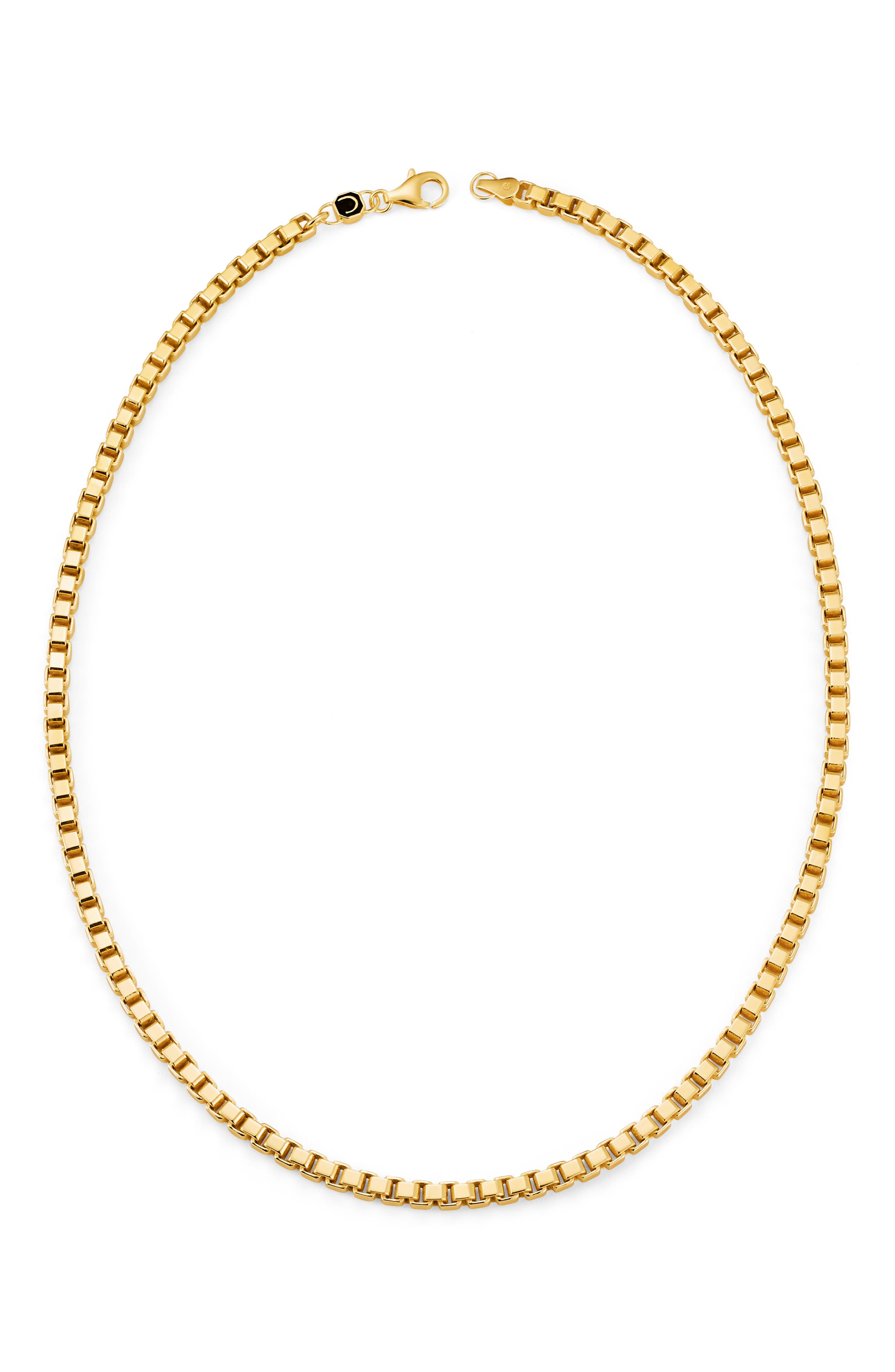 Crislu Men's Box Link Necklace | Nordstrom