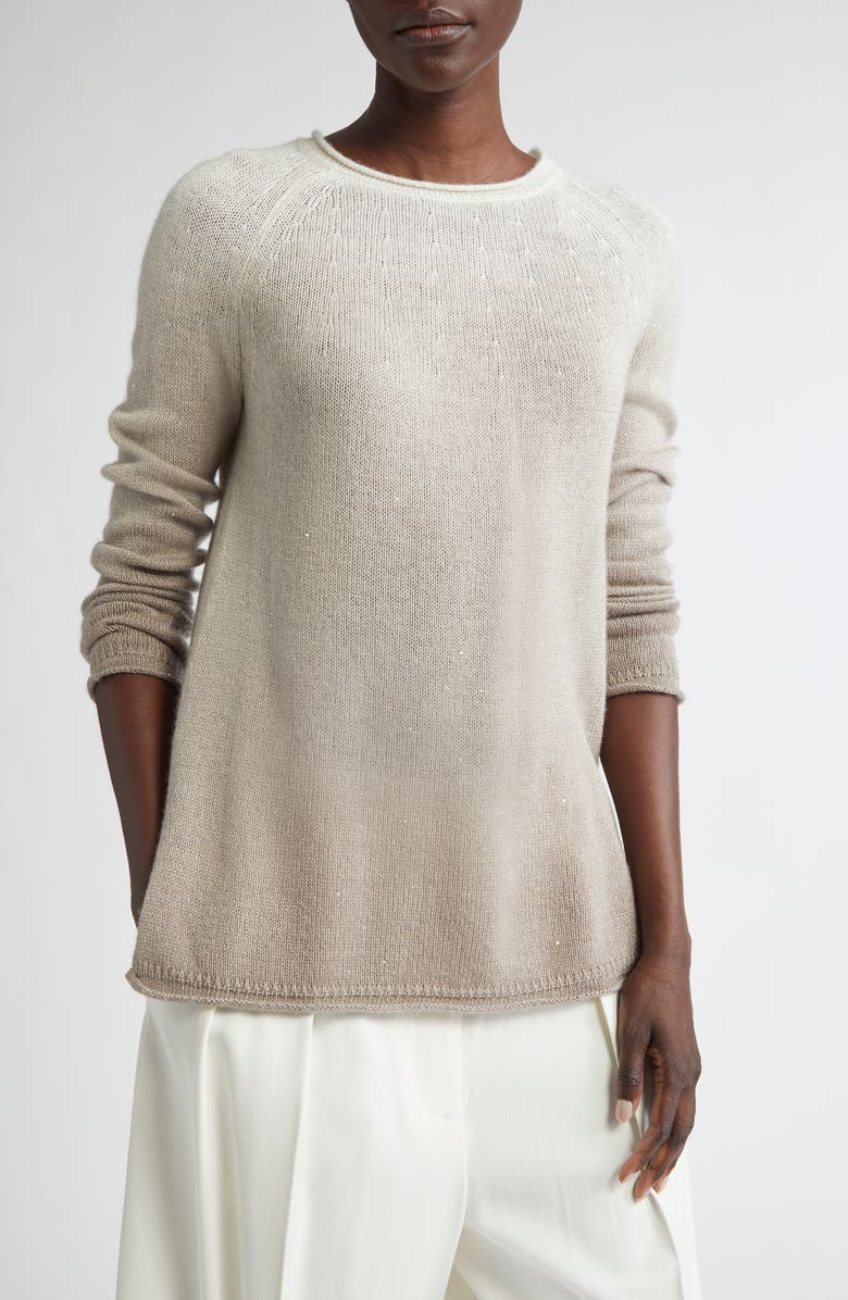 Lafayette 148 New York Hand Dip Dye Sequin Sweater | Nordstromrack