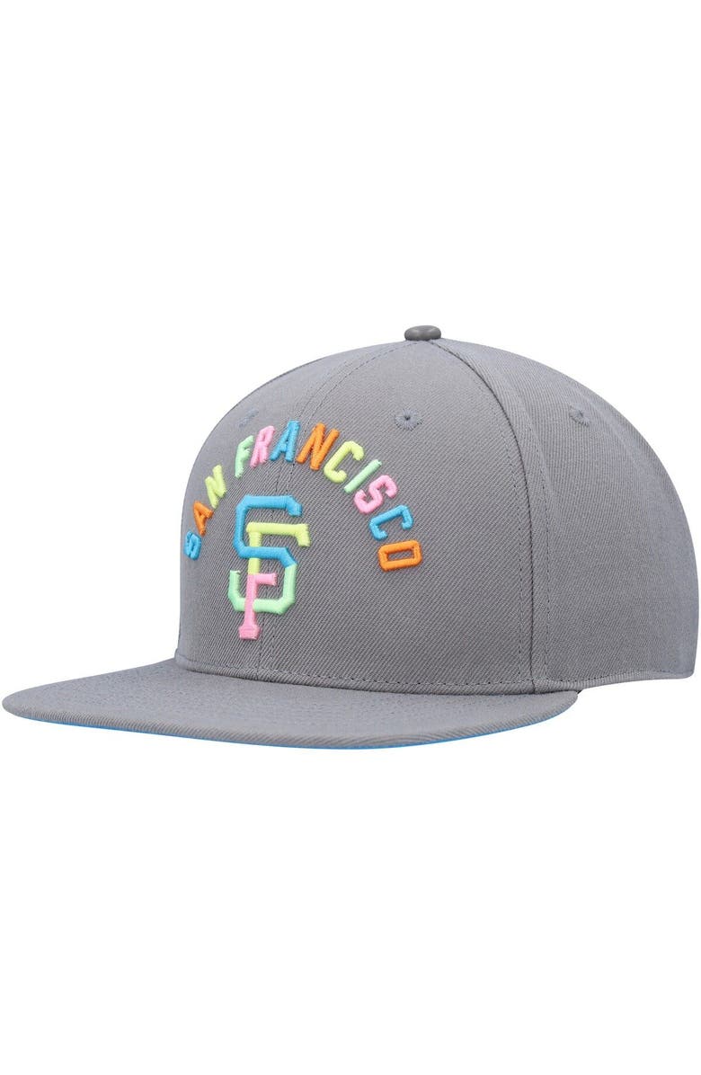 PRO STANDARD Men's Pro Standard Gray San Francisco Giants Washed Neon ...