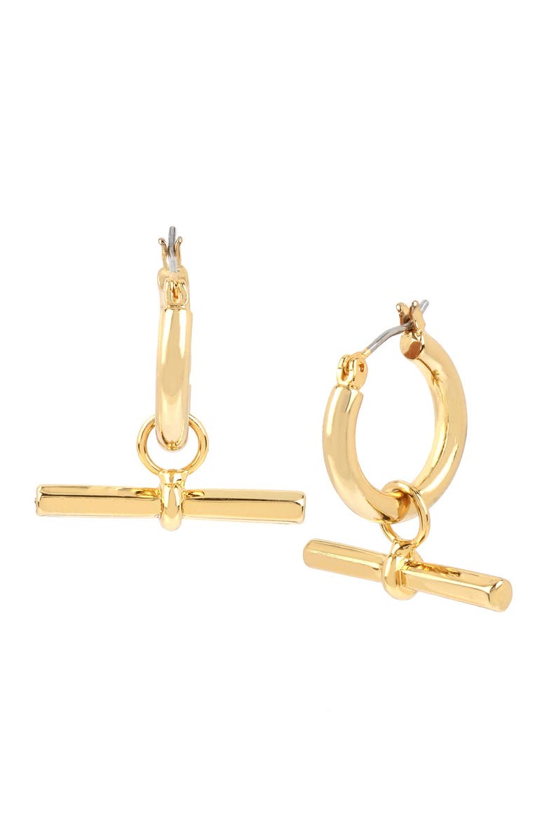 AllSaints Mini Hoop Bar Drop Earrings | Nordstromrack