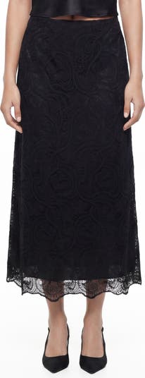 Love By Design Antonia Lace Midi Skirt | Nordstromrack