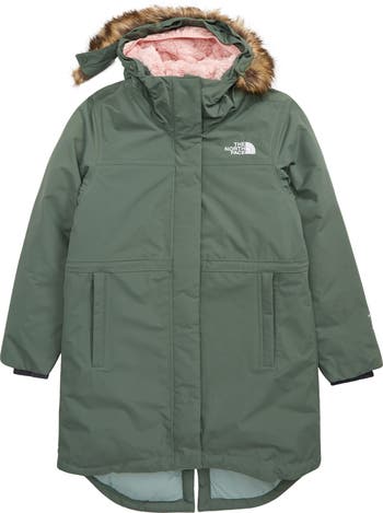 The North Face Kids' Laurel Faux Fur Trim Parka | Nordstromrack