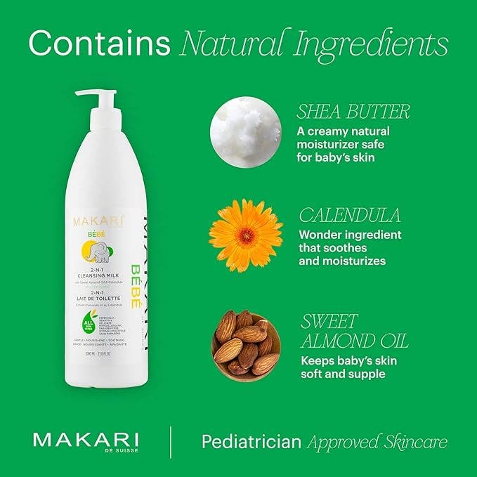 Makari de Suisse Baby Cleansing Milk 1000ml | Nordstrom