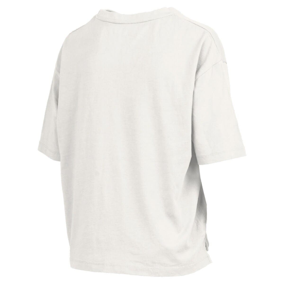PRESSBOX Women's Pressbox White Michigan Wolverines Nelson Arch Over ...