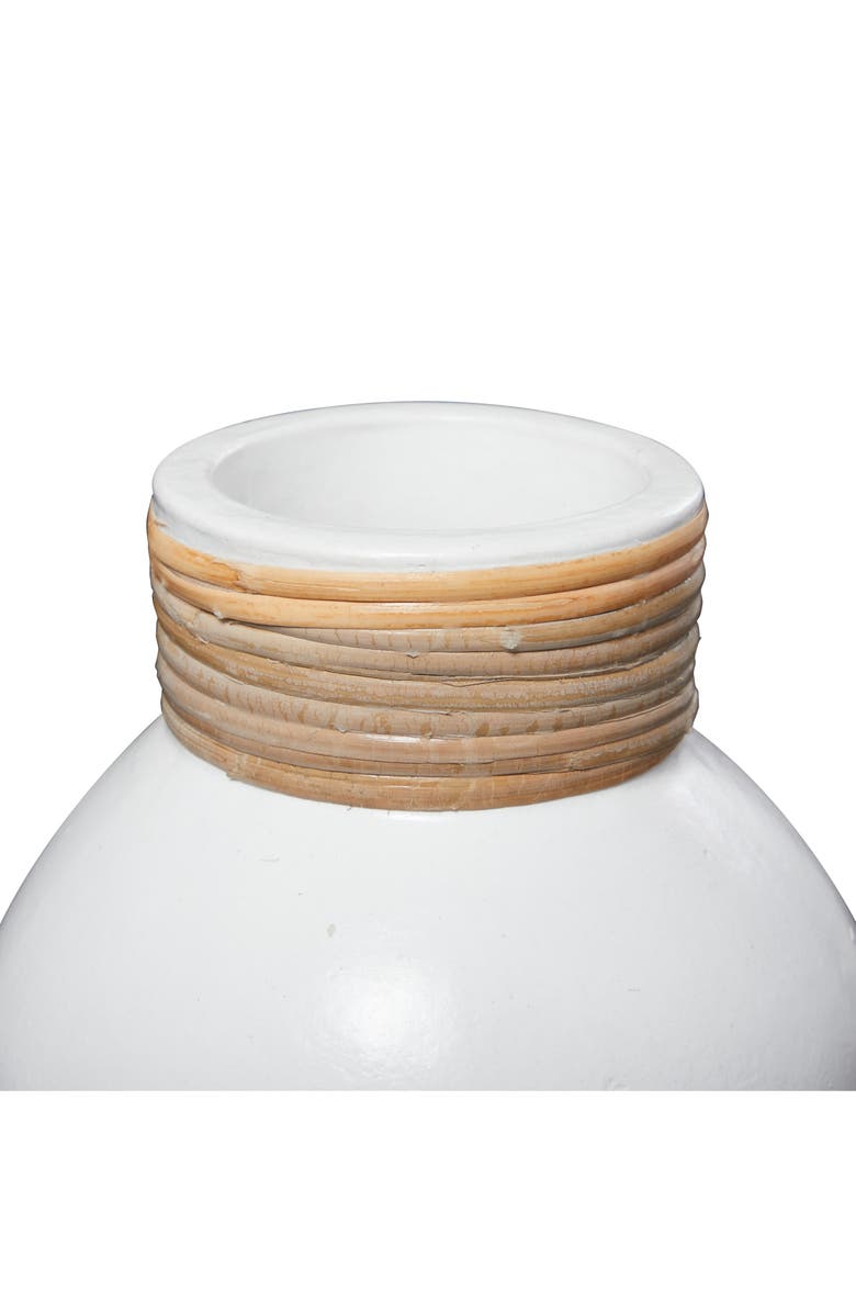 GINGER BIRCH STUDIO Rattan Wrap Terracotta Vase | Nordstromrack