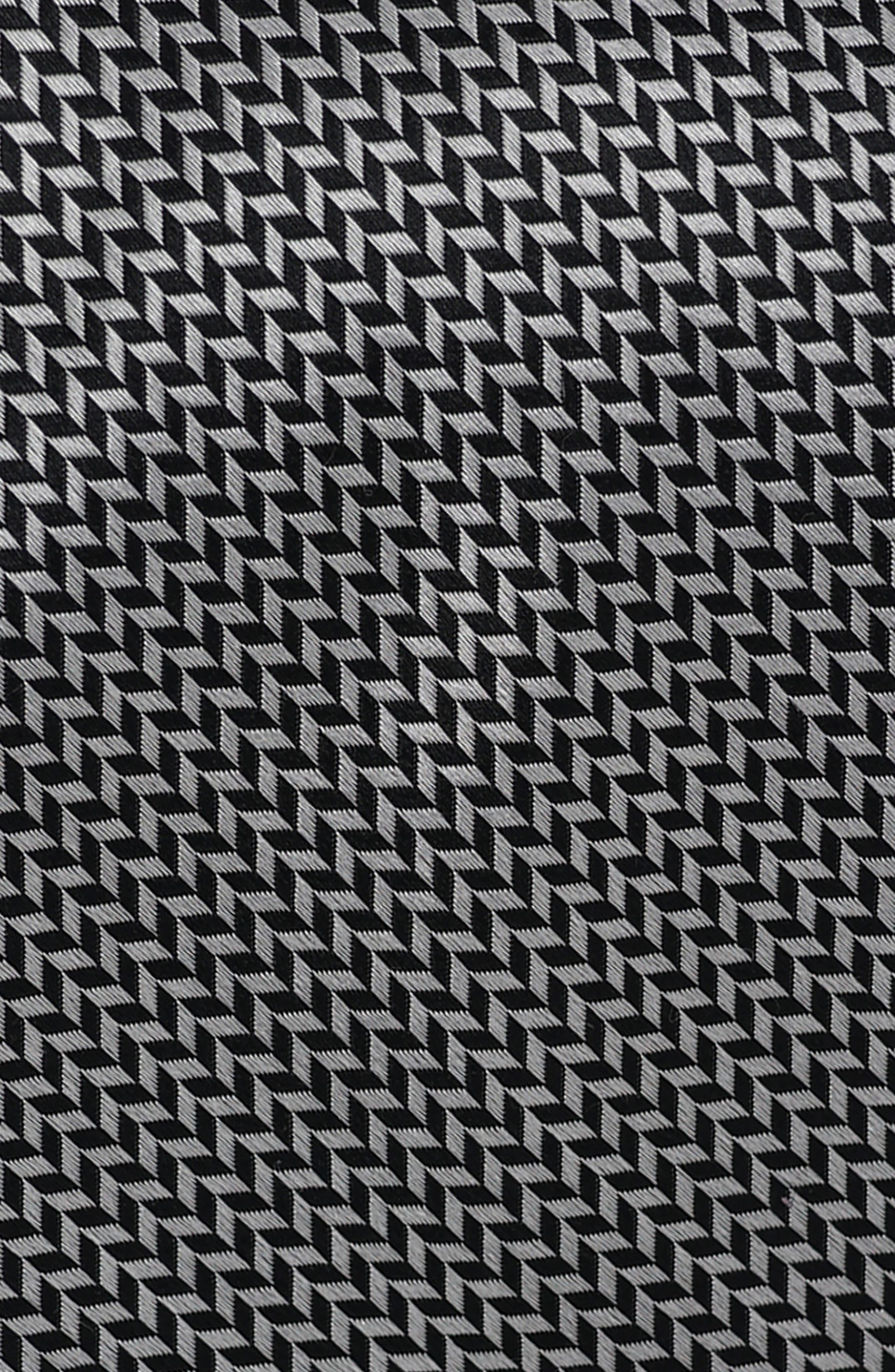KARL LAGERFELD PARIS Herringbone Print Tie | Nordstromrack