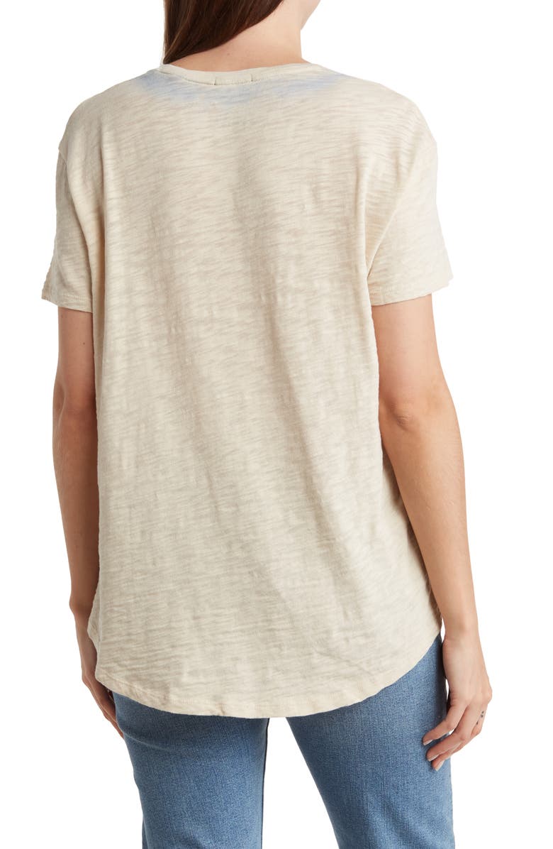 ATM Anthony Thomas Melillo Sprayed V-Neck Slub Jersey T-Shirt ...