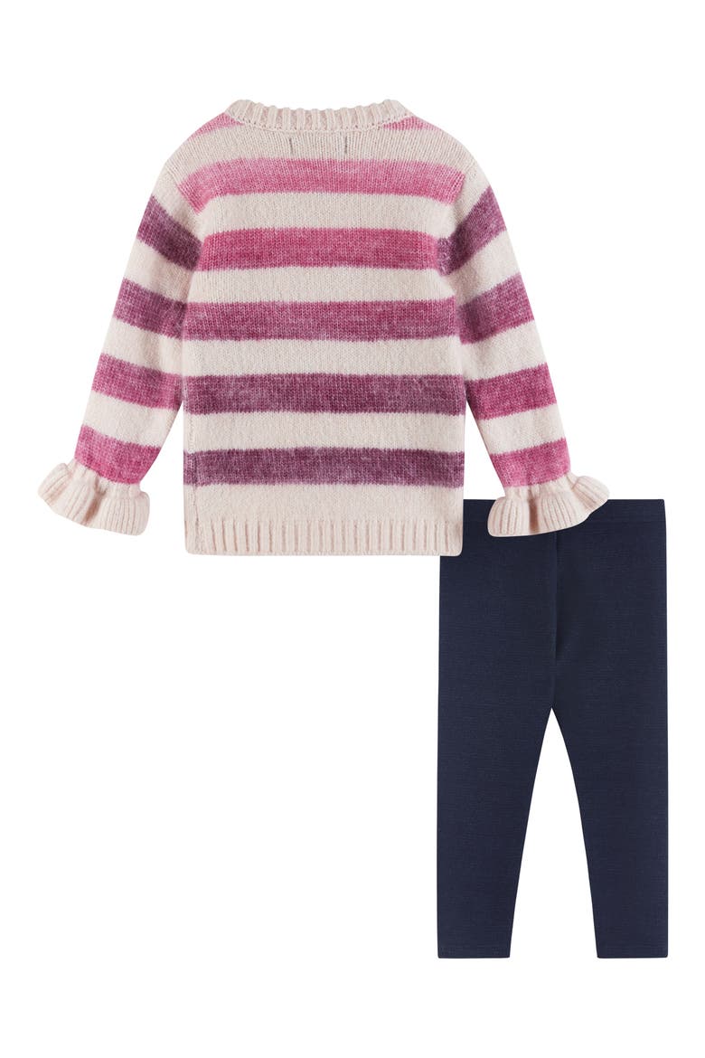 Kids' Ombré Stripe Sweater & Leggings Set (Women) | Nordstromrack