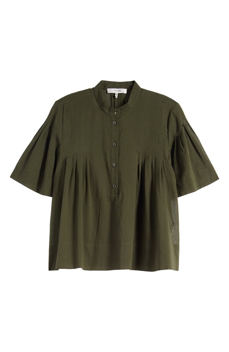 FRAME Pintuck Front Button Top | Nordstromrack