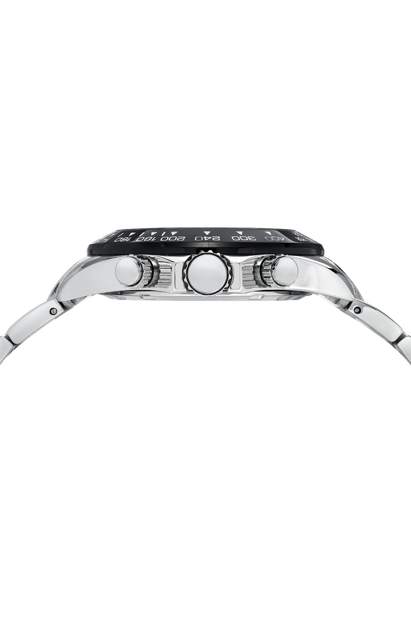PORSAMO BLEU Men's Preston Multi-Function Dial Stainless Steel Bracelet ...