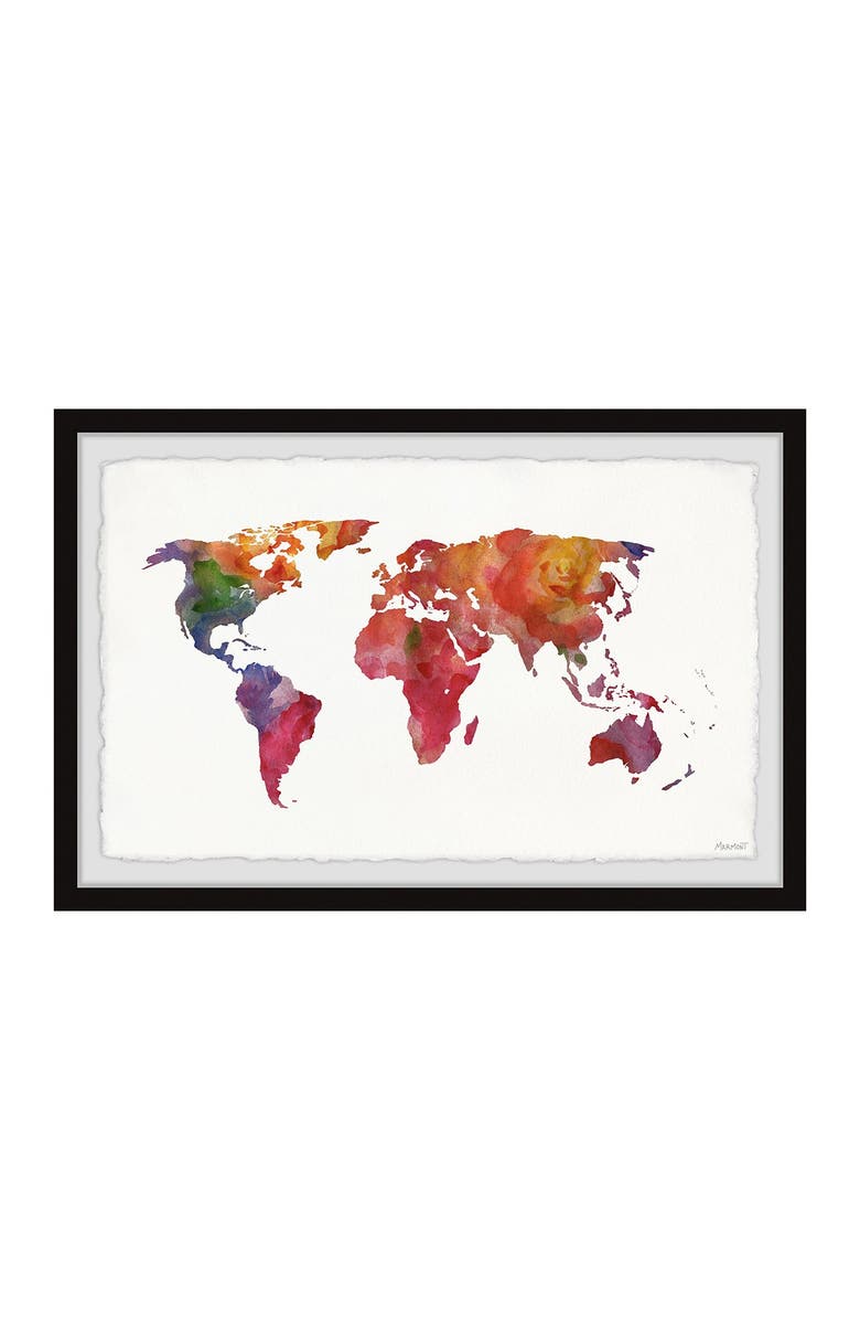 MARMONT HILL Colored Map Wall Art | Nordstromrack