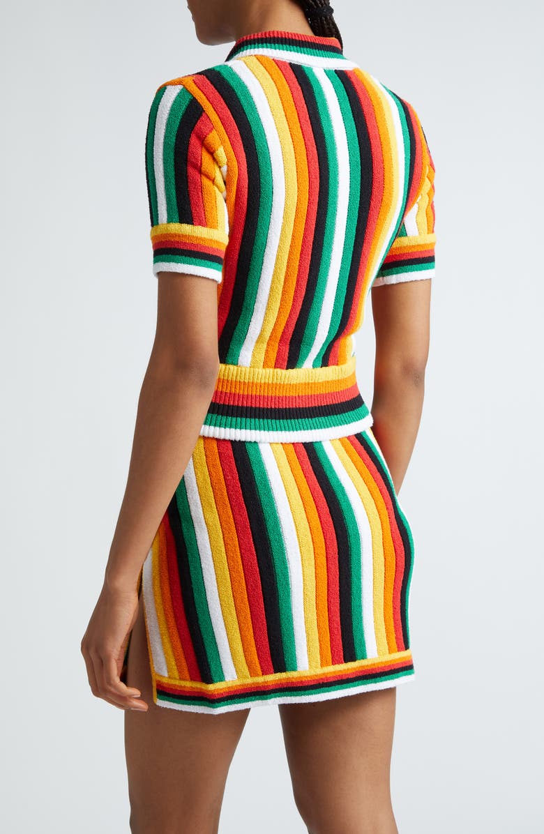 Casablanca Stripe Cotton Terry Top | Nordstromrack