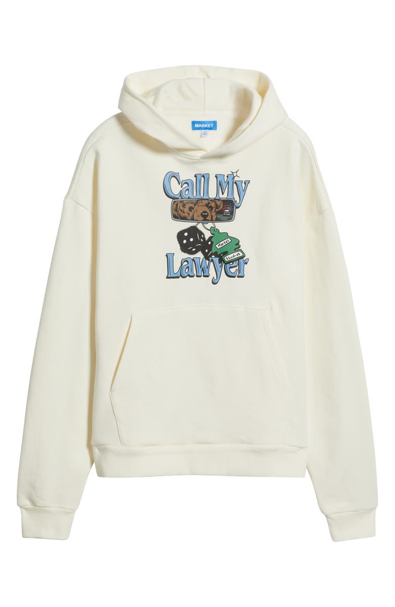 MARKET Call My Lawyer Graphic Cotton Hoodie | Nordstromrack
