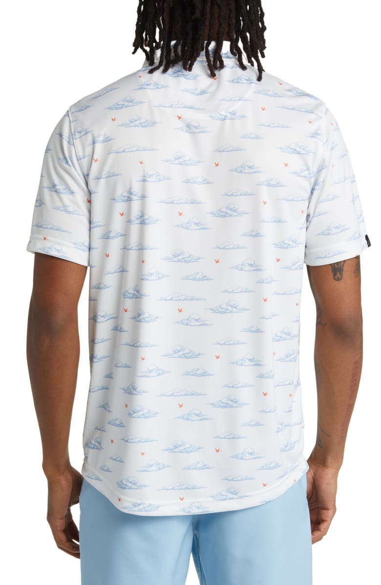 Swannies Gusto Cloud Print Golf Polo | Nordstromrack