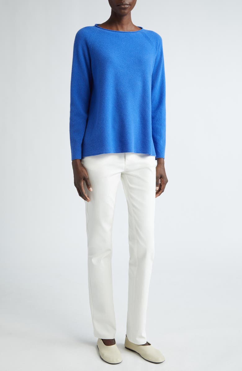 Lafayette 148 New York Textured Stitch Cashmere Sweater | Nordstromrack