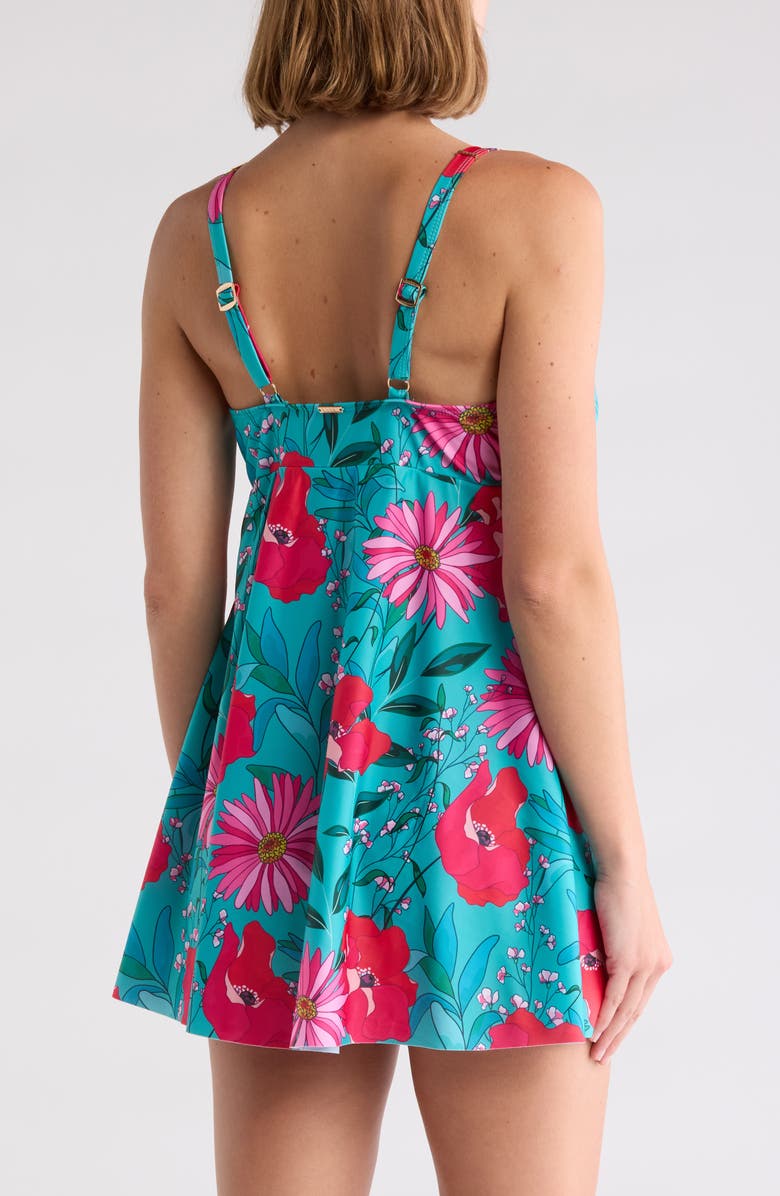 NICOLE MILLER NEW YORK Flyaway One-Piece Swimdress | Nordstromrack