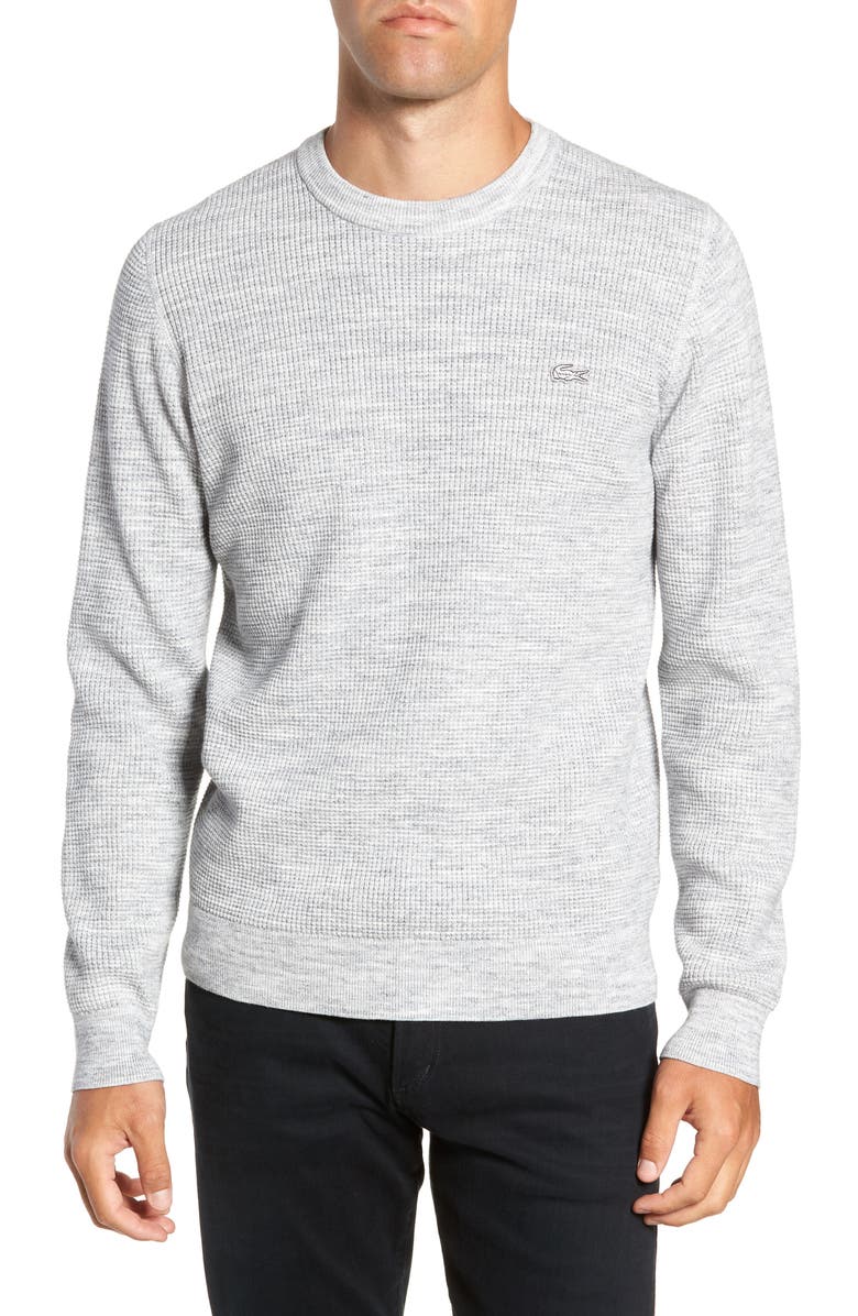 Lacoste Thermal Knit Sweater | Nordstrom