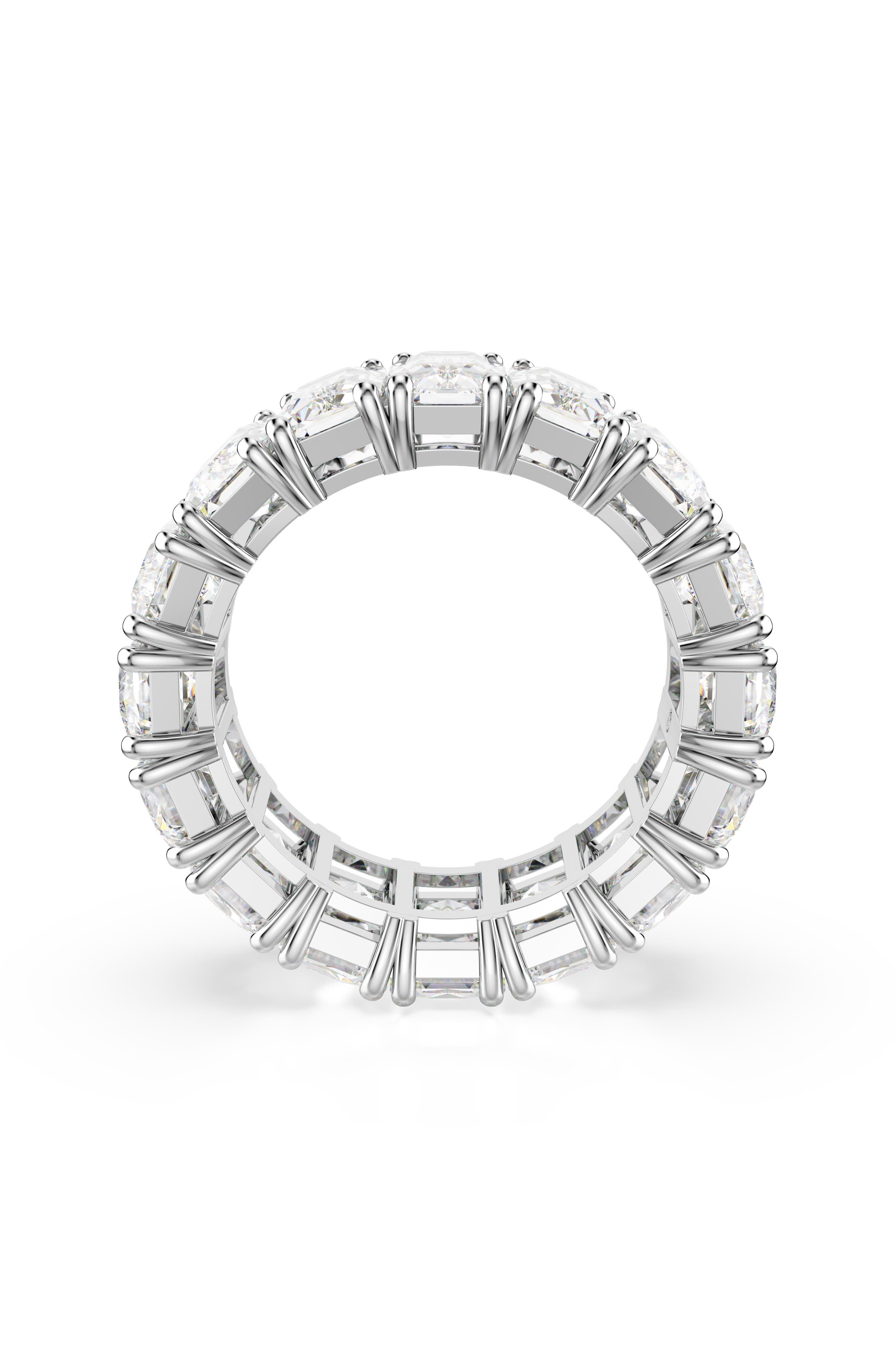 Swarovski Matrix Baguette Crystal Eternity Ring | Nordstrom