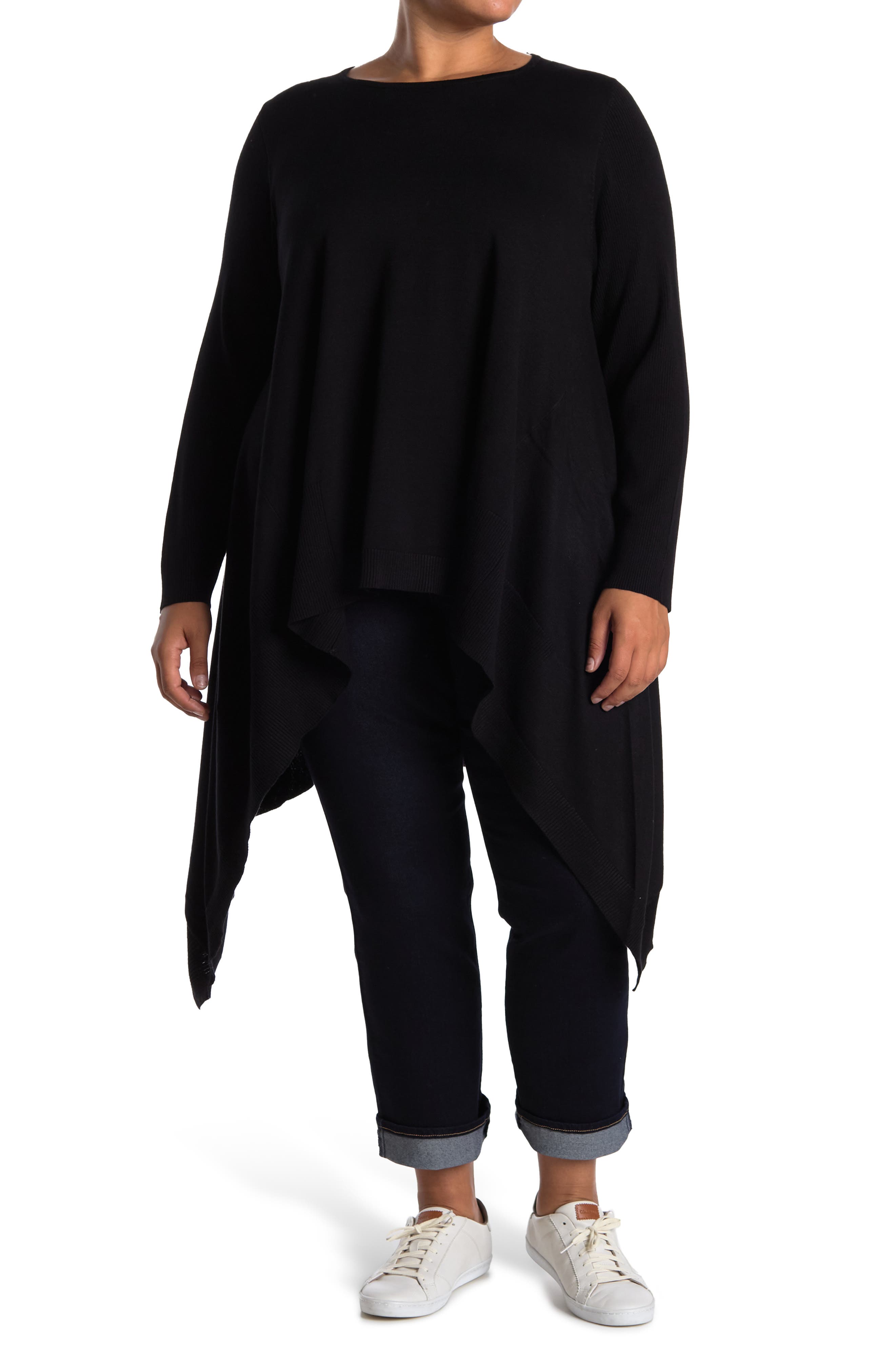 CYRUS Asymmetrical Long Sleeve Sweater | Nordstromrack