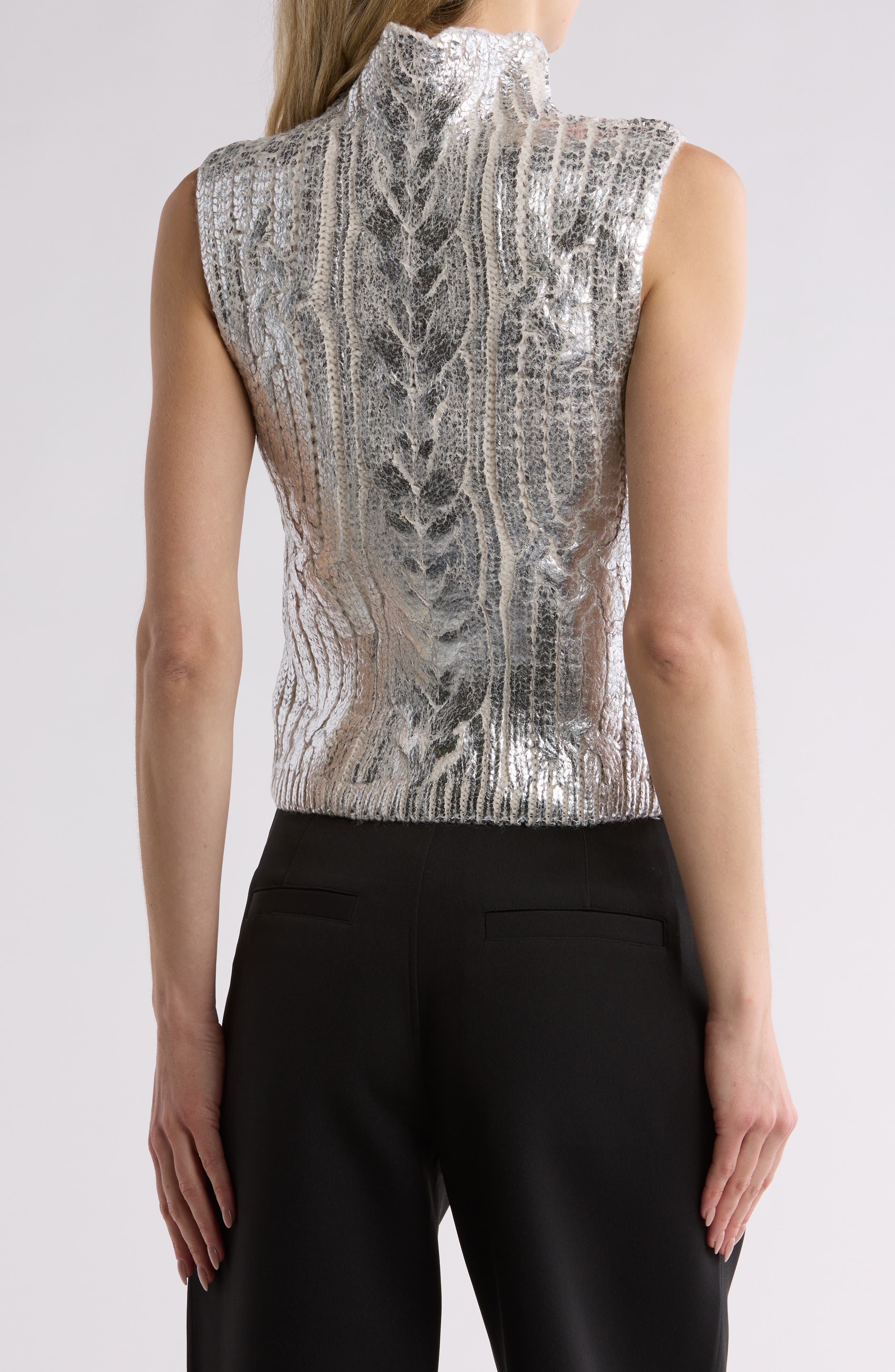 JASON WU Metallic Cable Stitch Sweater | Nordstromrack