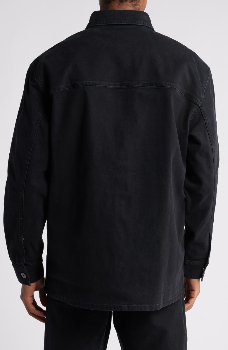 BP. Workwear Stretch Cotton Canvas Overshirt | Nordstromrack