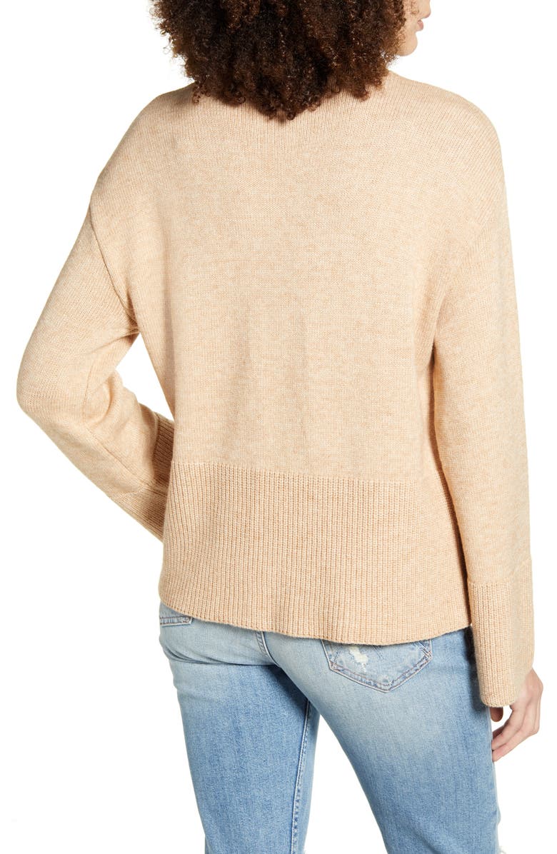 Lulus Loving the Cozy Life Rib Detail Sweater | Nordstromrack